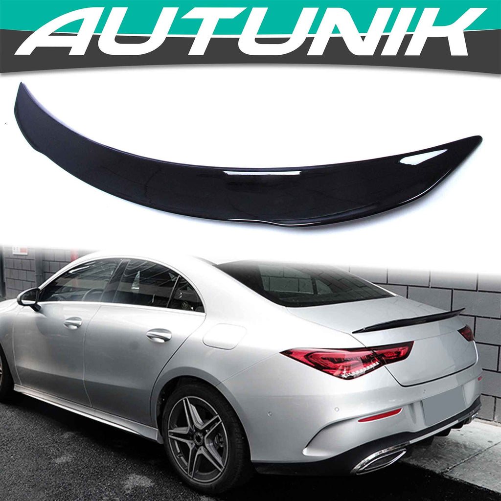Autunik.co.uk | Gloss Black Rear Trunk Spoiler Wing for Mercedea Benz ...